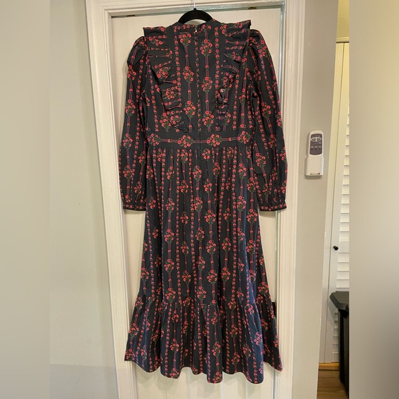 Pink City Prints | Dresses | Nwot Pink City Prints Geranium Stripe ...